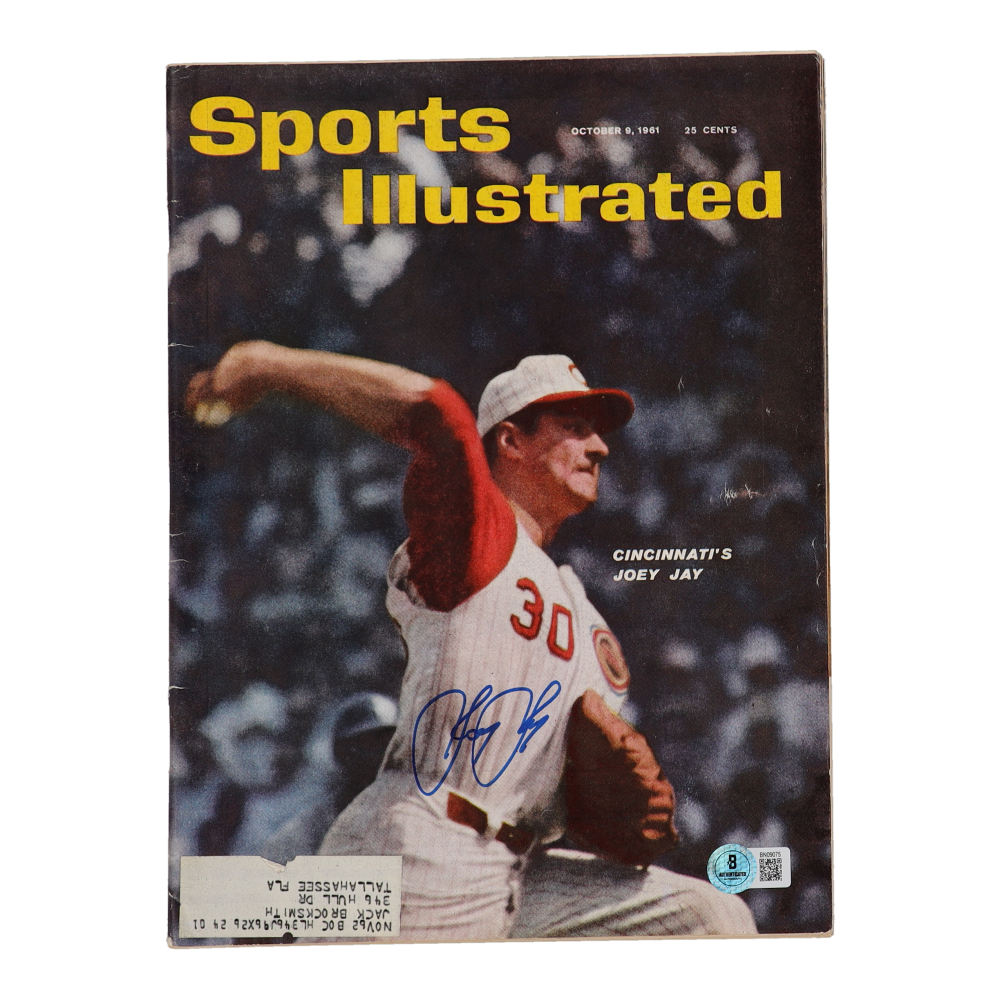 Joey Jay Signed 1961 Sports Illustrated Magazine (Beckett) | Pristine Auction
