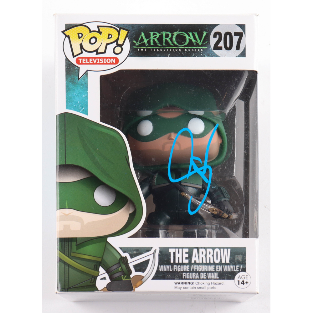 Stephen Amell Signed "Arrow" #207 The Arrow Funko Pop! Vinyl Figure ...
