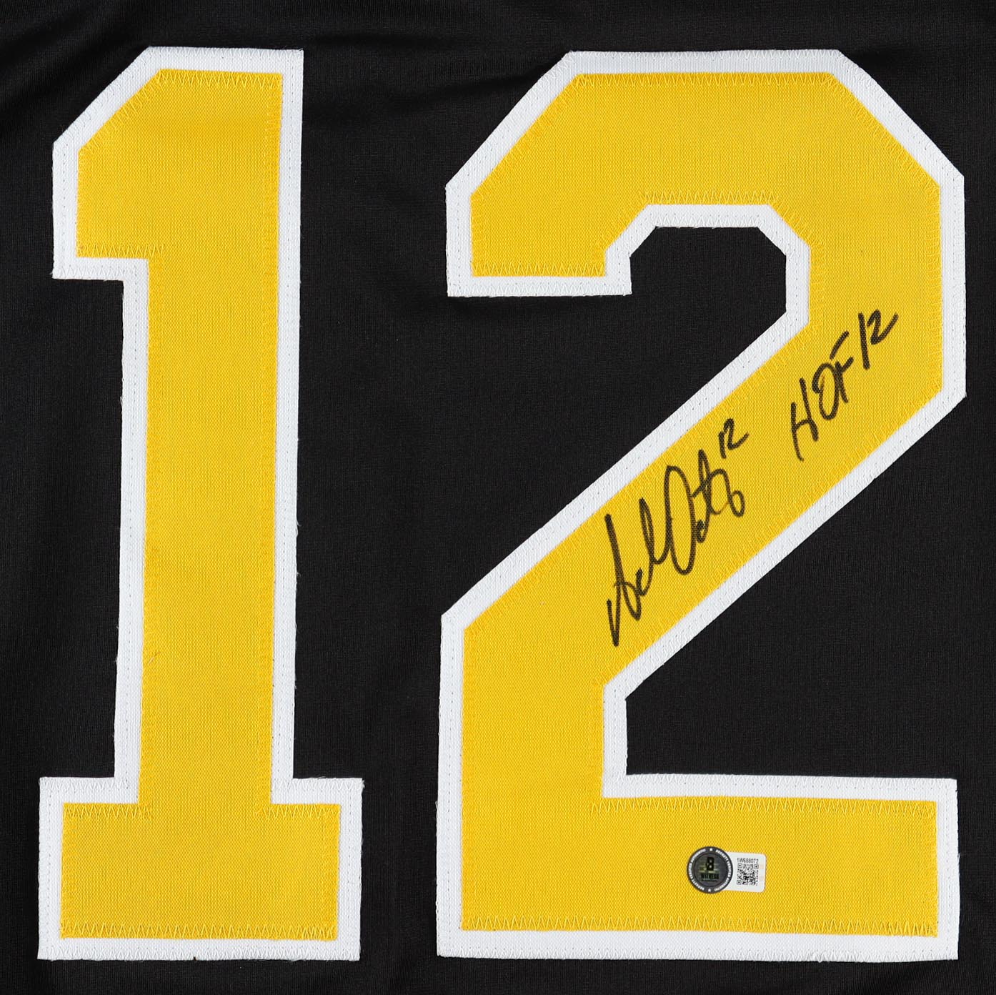 Adam Oates Signed Jersey Inscribed "HOF 12" (Beckett) | Pristine Auction