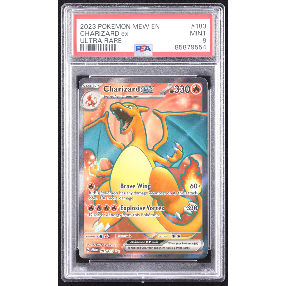 Charizard ex 2023 Pokemon Scarlet and Violet 151 #183 (PSA 9 ...