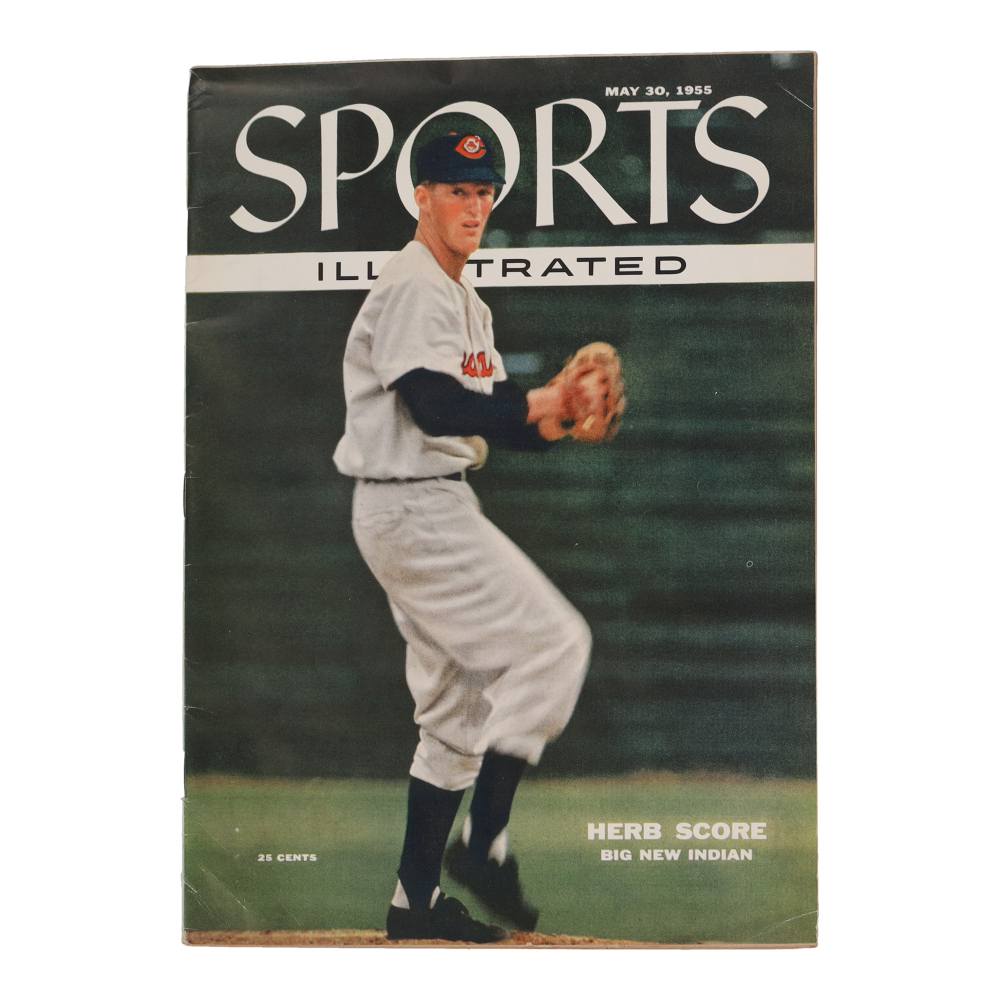 May 30, 1955 Sports Illustrated Magazine with Herb Score Cover | Pristine Auction