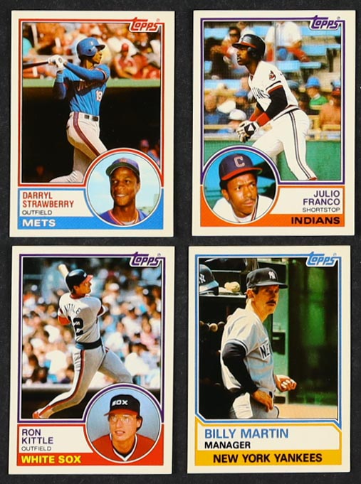 1983 Topps Traded Complete Set of (132) Baseball Cards with Darryl ...