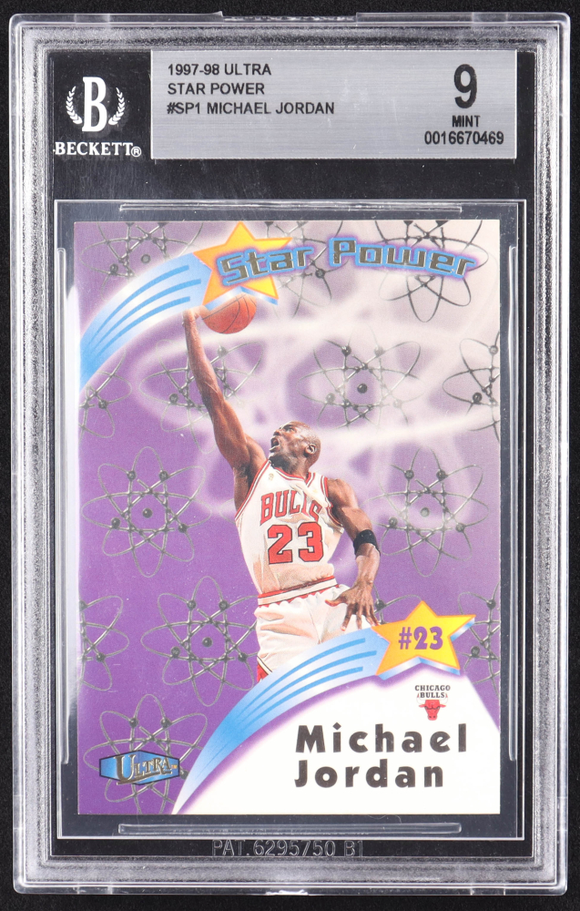 Michael Jordan 1997-98 Ultra Star Power #SP1 (BGS 9) | Pristine Auction