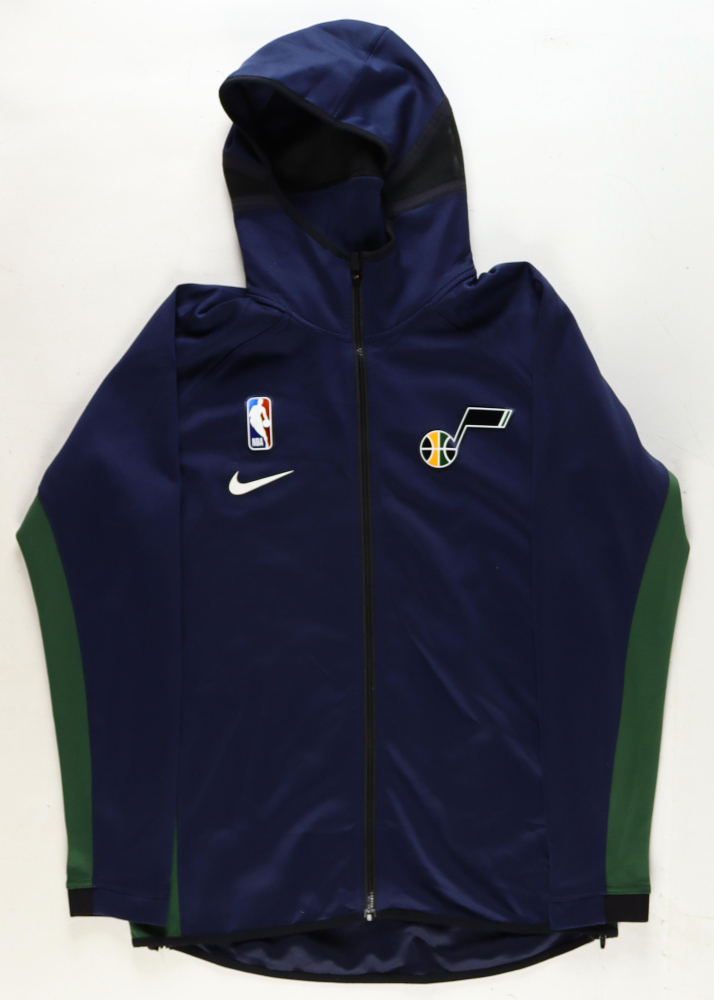 2019-2020 Jazz Team-Issued Nike Blue City Jacket (Fanatics) | Pristine ...