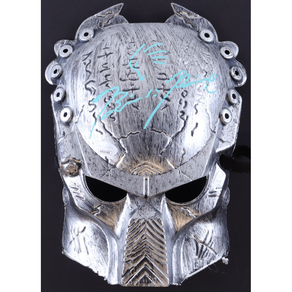 Brian A. Prince Signed "Predator" Mask with Hand-Drawn Predator Sketch ...
