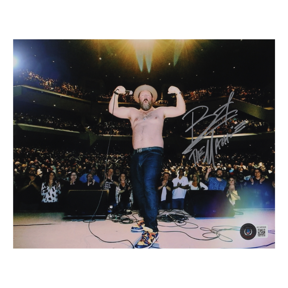 Bert Kreischer Signed 8x10 Photo Inscribed "The Machine" (Beckett ...