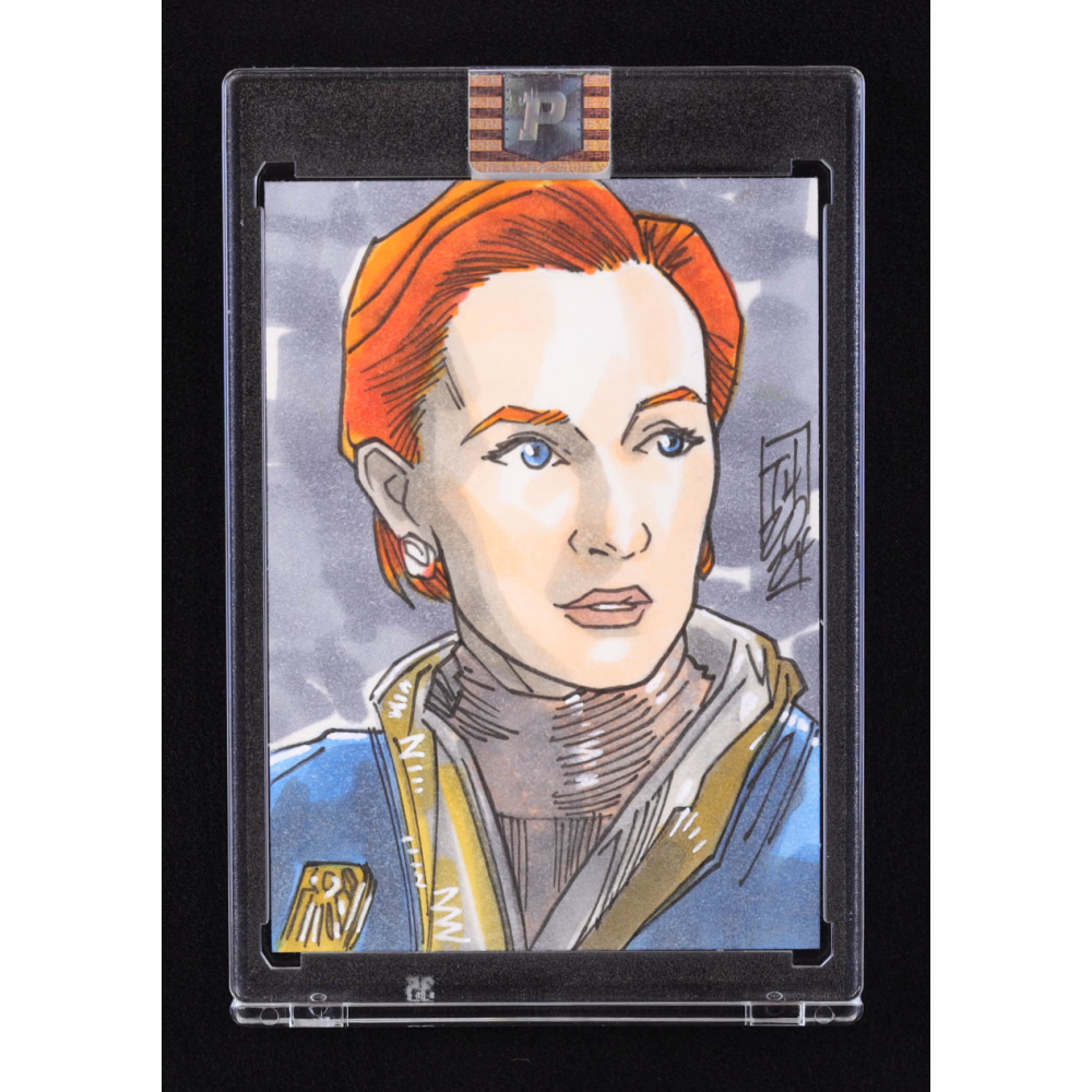 Mon Mothma | Star Wars | Original Art Sketch Card by Tom Hodges (1/1 ...