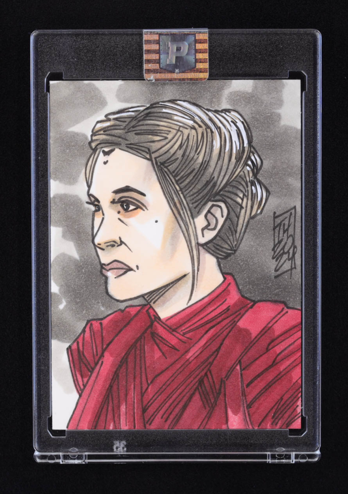 Morgan Elsbeth | Star Wars | Original Art Sketch Card by Tom Hodges (1/ ...