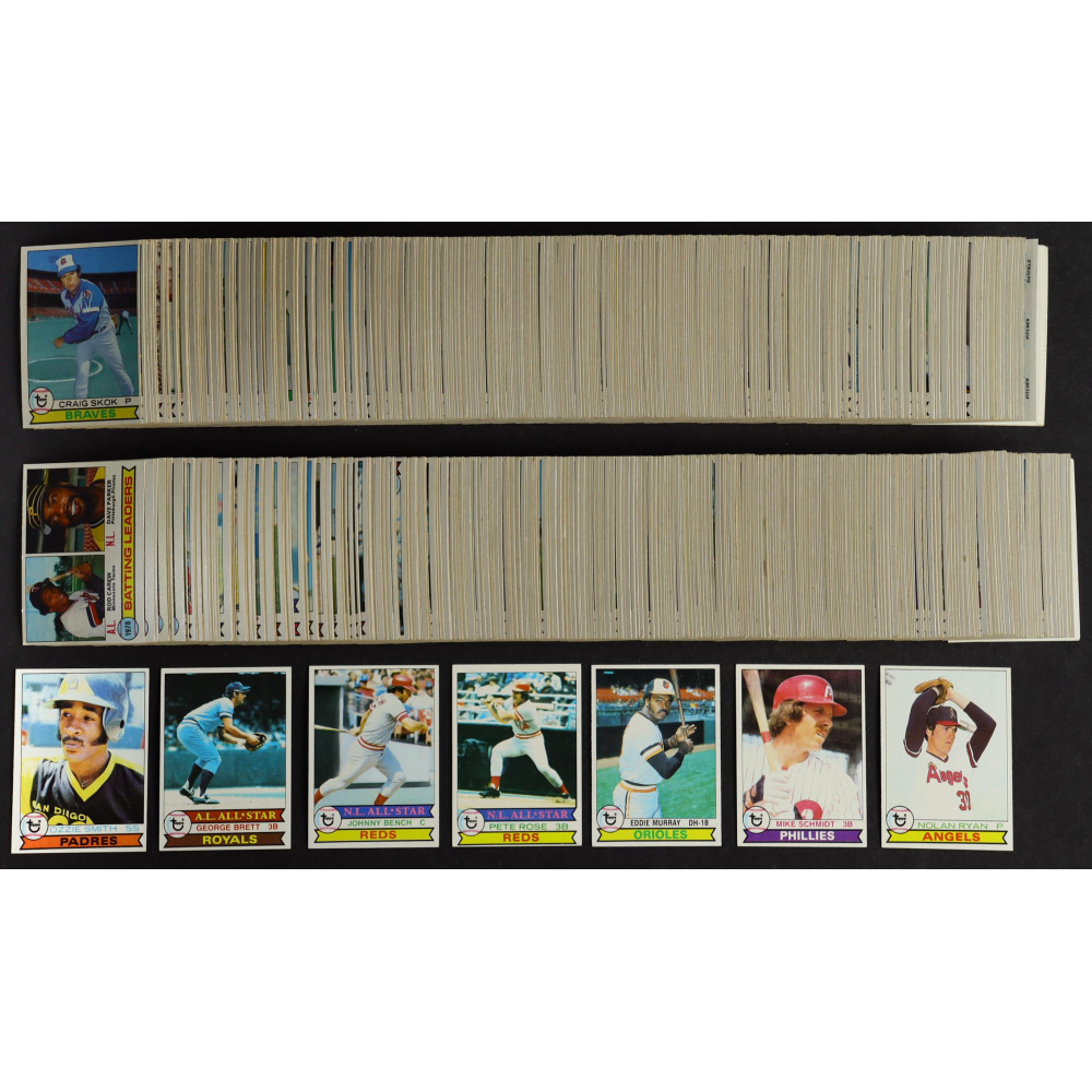 1979 Topps Baseball Complete Set of (726) Cards with Eddie Murray #640 ...