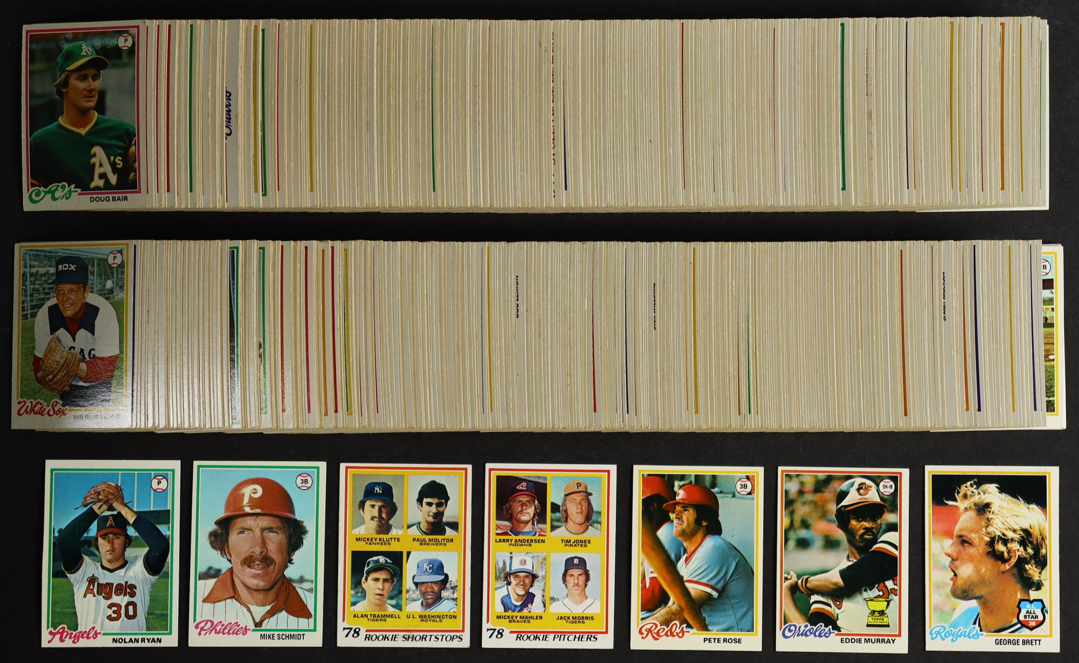 1978 Topps Baseball Complete Set of (726) Cards with Eddie Murray #36 ...