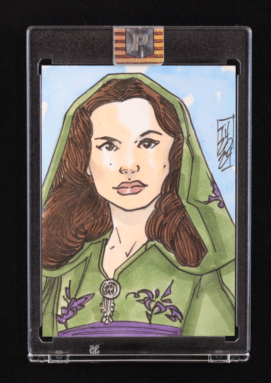 Padame Amidala | Starwars | Original Art Sketch Card by Tom Hodges (1/1 ...