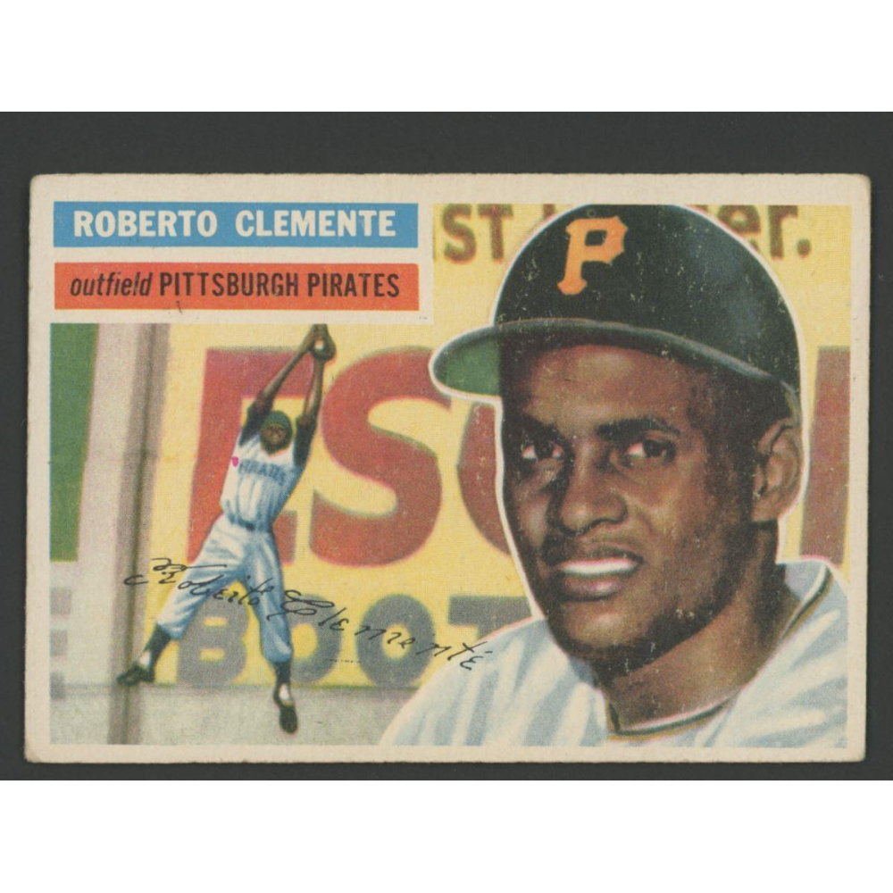 Roberto Clemente 1956 Topps #33 | Pristine Auction