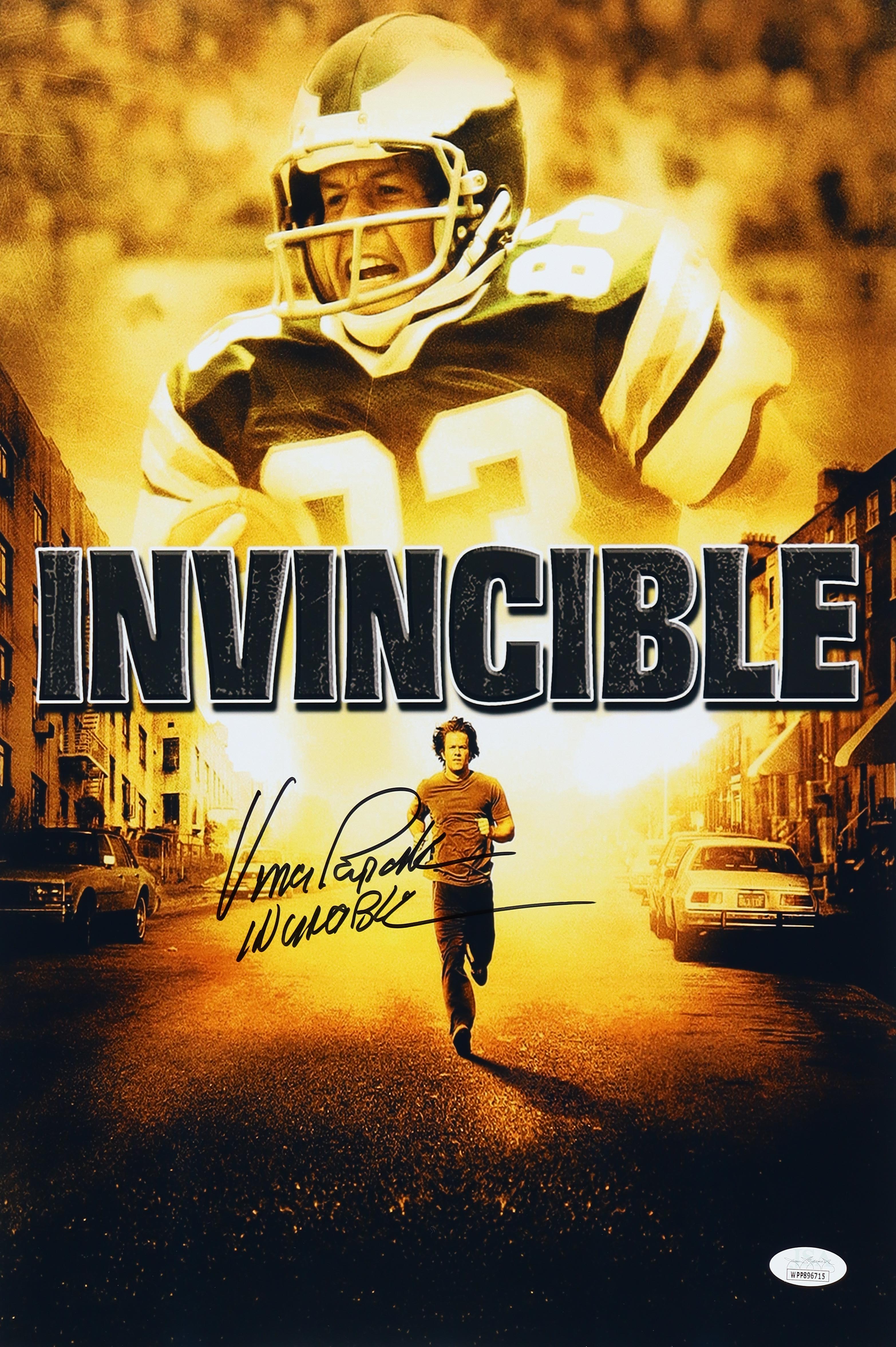 Vince Papale Signed "Invincible" 11x17 Movie Poster Photo Inscribed ...