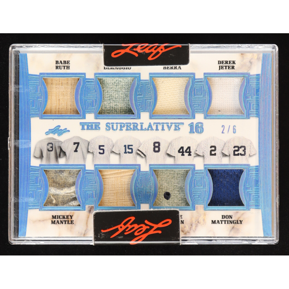 Ruth / DiMaggio / Berra / Jeter / Mantle / Munson / Jackson / Mattingly ...