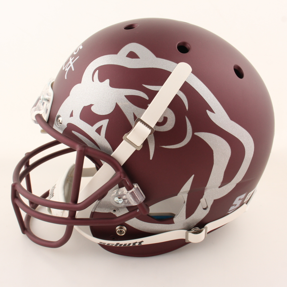 Dak Prescott Signed Mississippi State Bulldogs Matte Maroon Full-Size ...