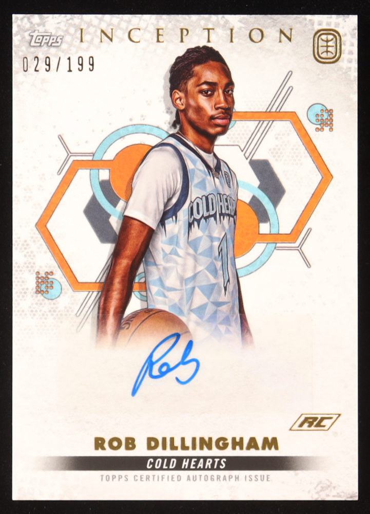 Rob Dillingham 2022 Topps Inception Autographs #IARD3 RC #029/199 ...
