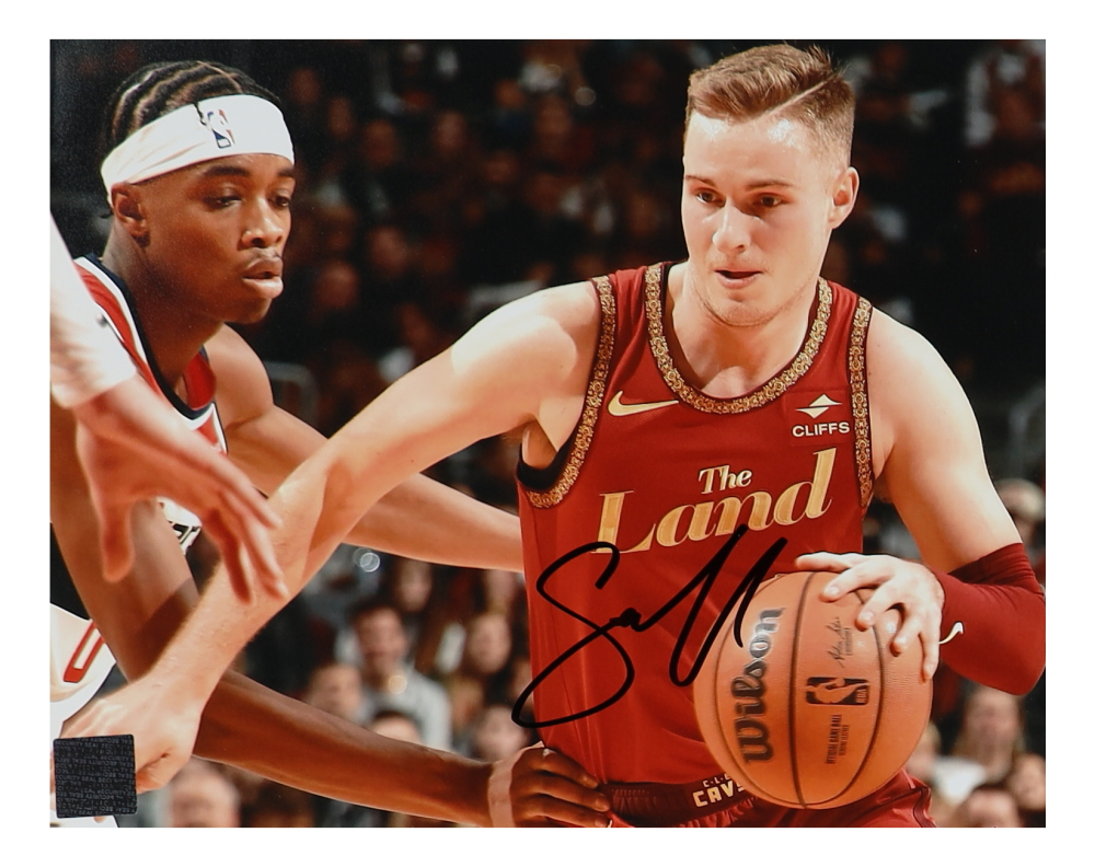 Sam Merrill Signed "Cavaliers" 8x10 Photo (Playball Ink) | Pristine Auction