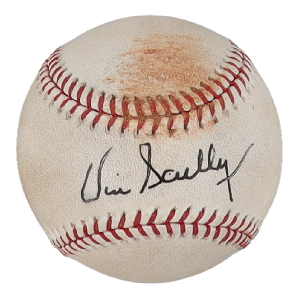 Vin Scully Signed OML Baseball (PSA) | Pristine Auction