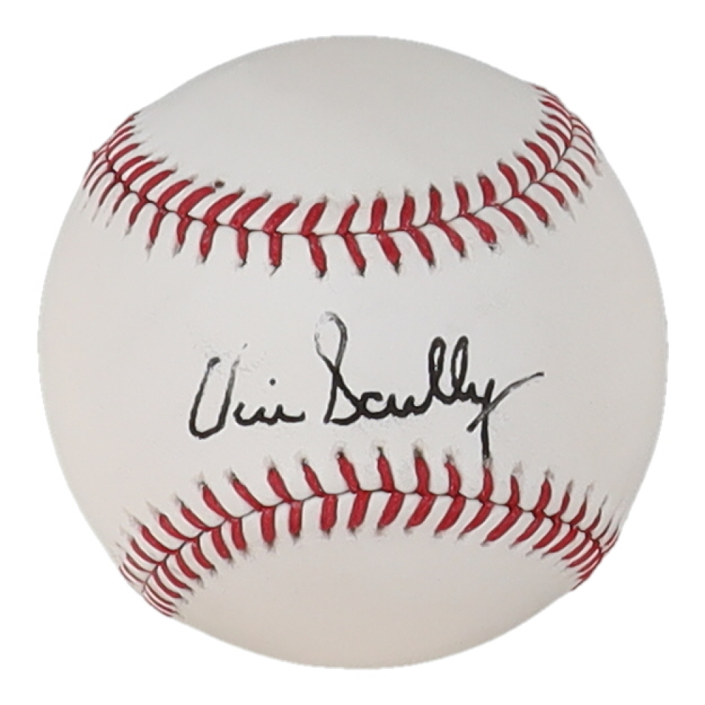 Vin Scully Signed 2014 Opening Day Logo Baseball (PSA) | Pristine Auction