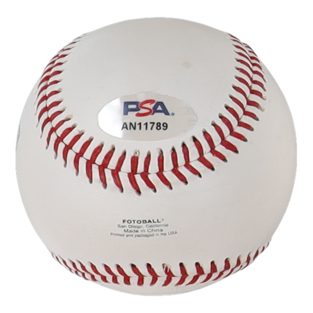 Albert Pujols Signed Hall of Fame Logo Baseball Inscribed "3x MVP" (PSA ...