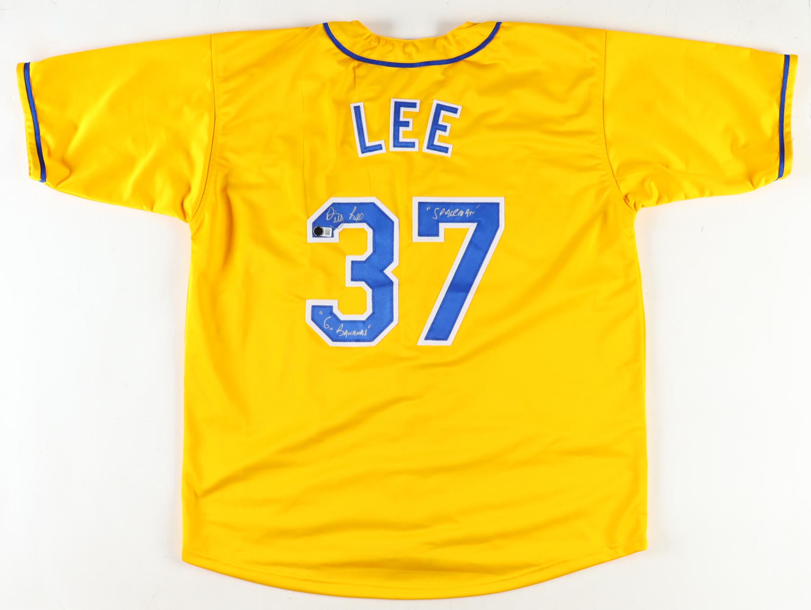 Bill Lee Signed Jersey Inscribed "60 Bananas" & "Spaceman" (Beckett ...