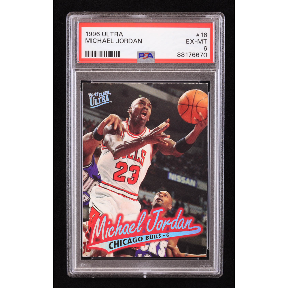 Michael Jordan 1996-97 Ultra #16 (PSA 6) | Pristine Auction