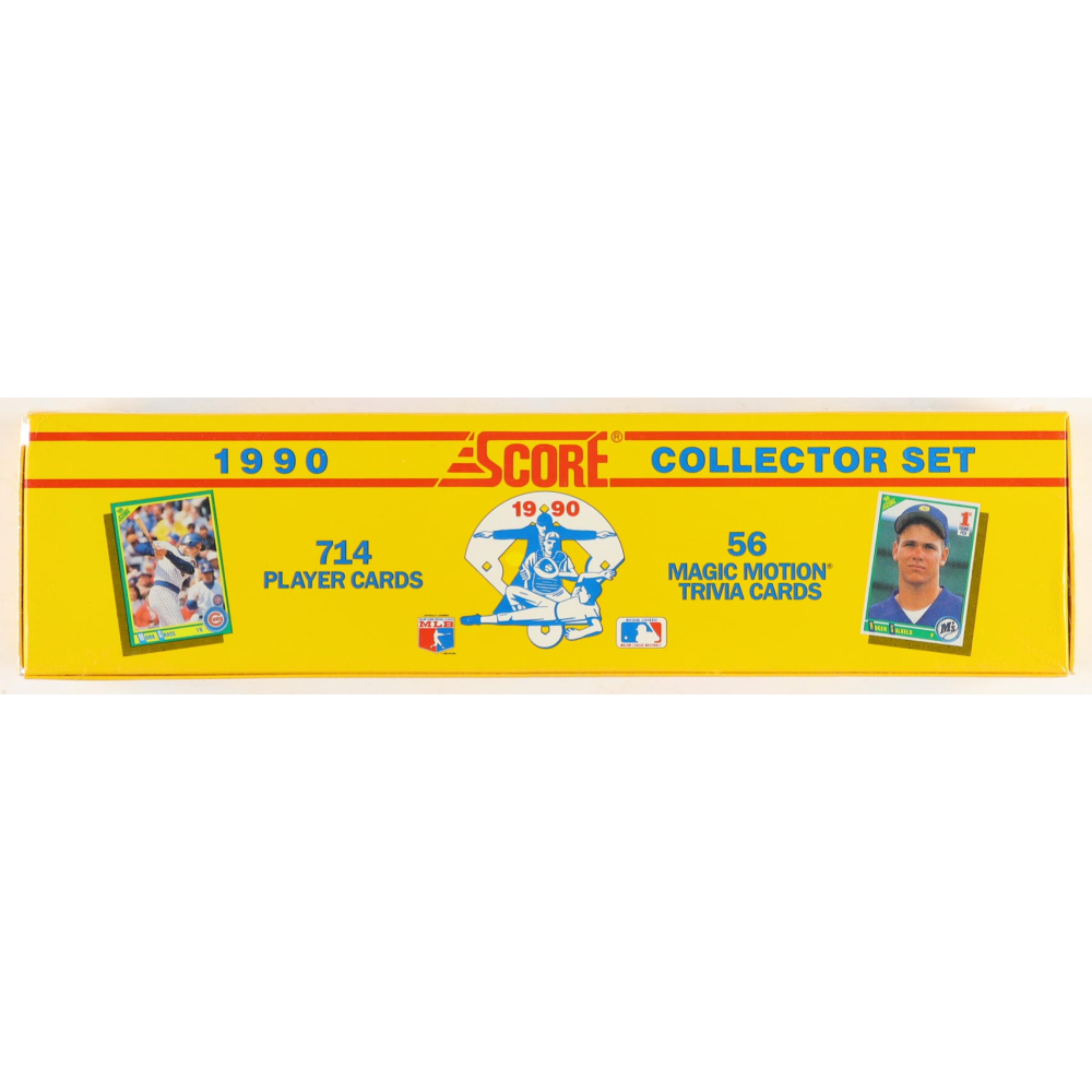 1990 Score Baseball Complete Set of (704) Cards with Bo Jackson #697 FB ...