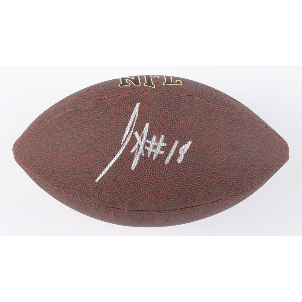 Justin Shorter Signed NFL Football (TSE) | Pristine Auction