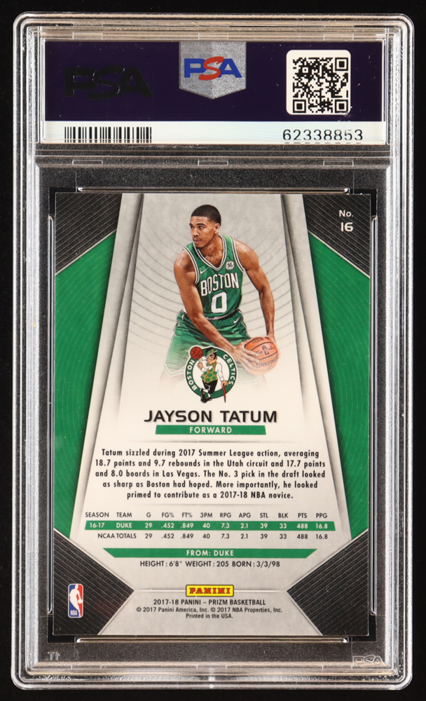 Panini Prizm Tatum Rc