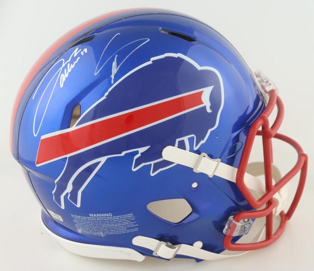Josh Allen & Stefon Diggs Signed Bills Full-Size Authentic On-Field ...