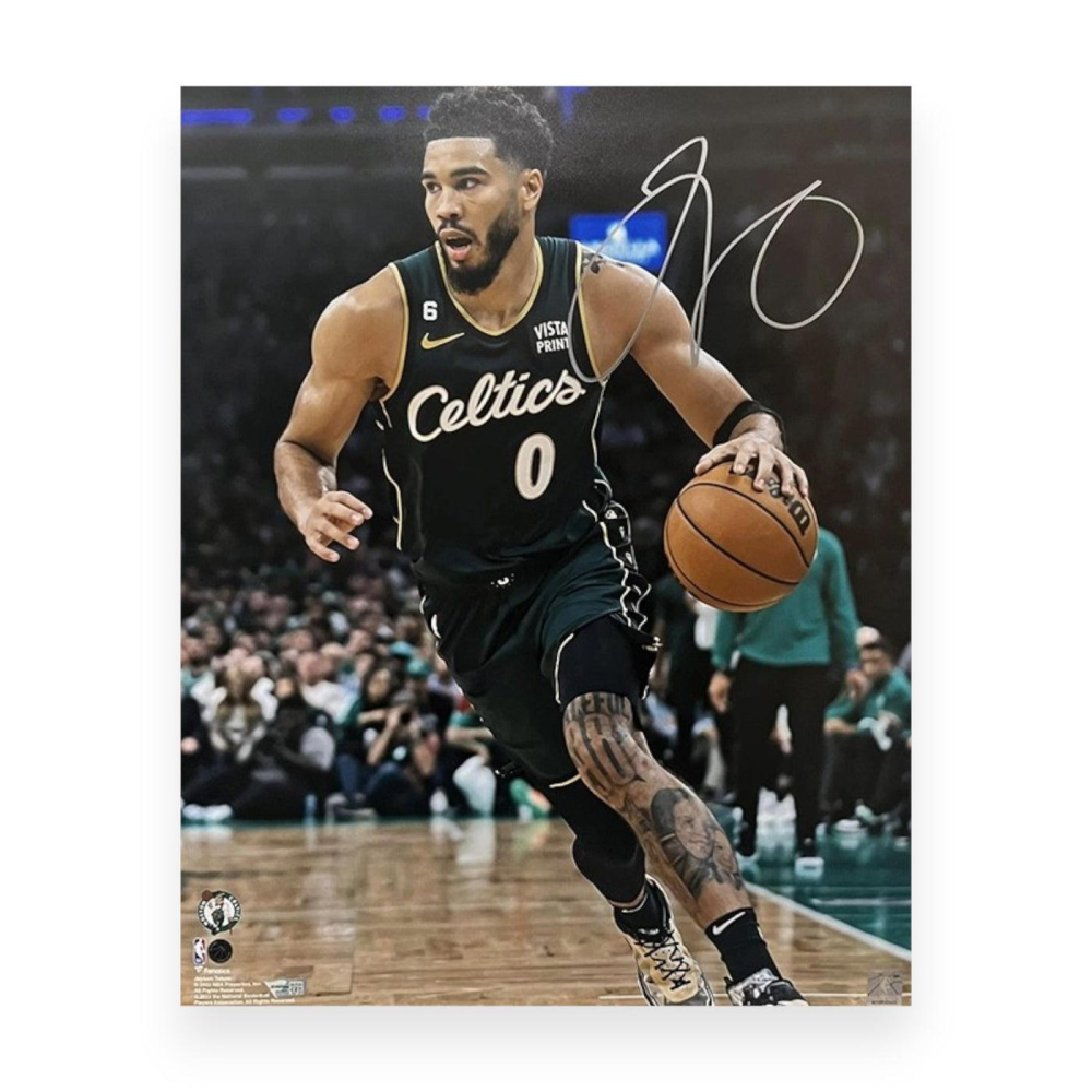 Jayson Tatum Signed Celtics 16x20 Photo (Fanatics) | Pristine Auction