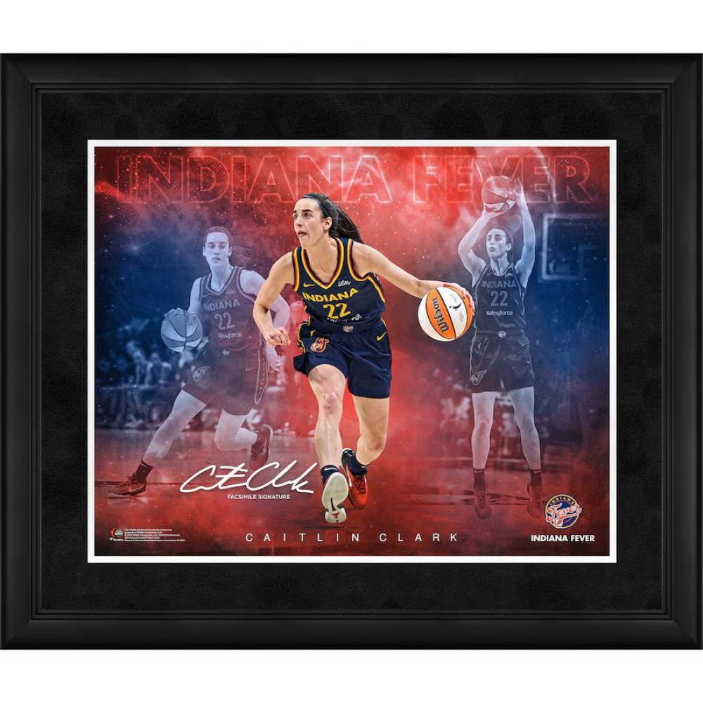 Caitlin Clark Fever Custom Framed Photo | Pristine Auction