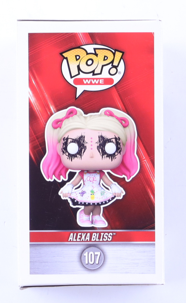 Alexa Bliss Signed "WWE" #107 Alexa Bliss Funko Pop! Vinyl Figure (PSA ...