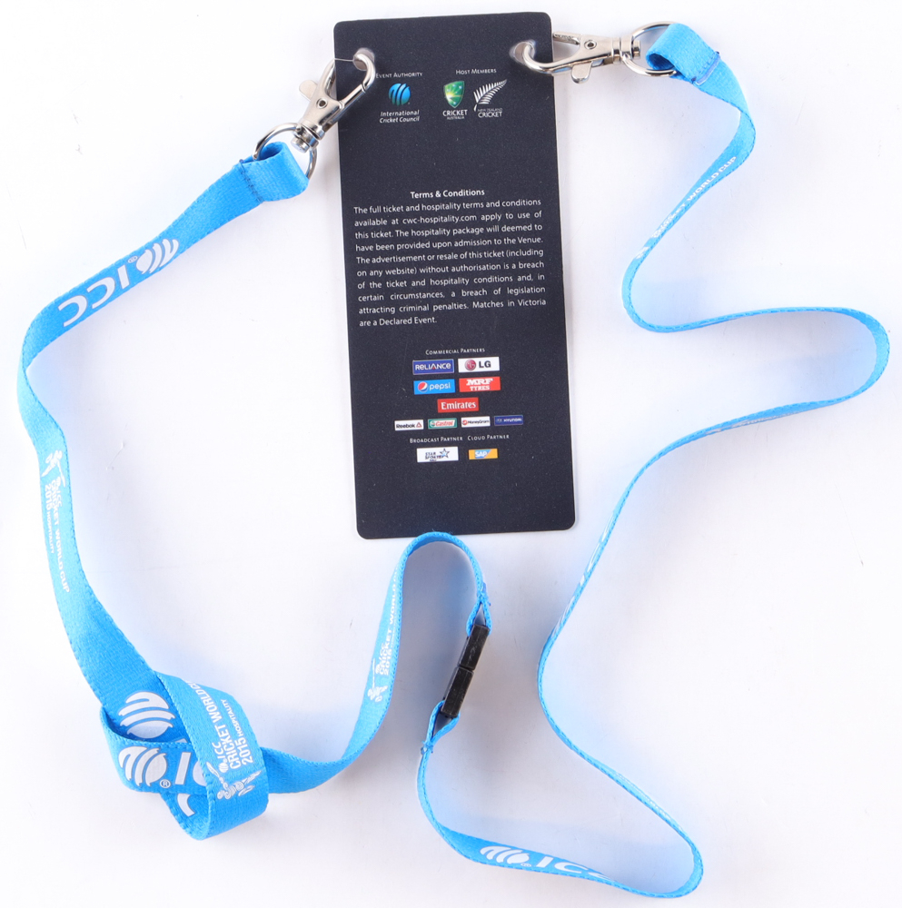 Derek Jeter 2015's Cricket World Cup Lanyard Credentials & Room ...