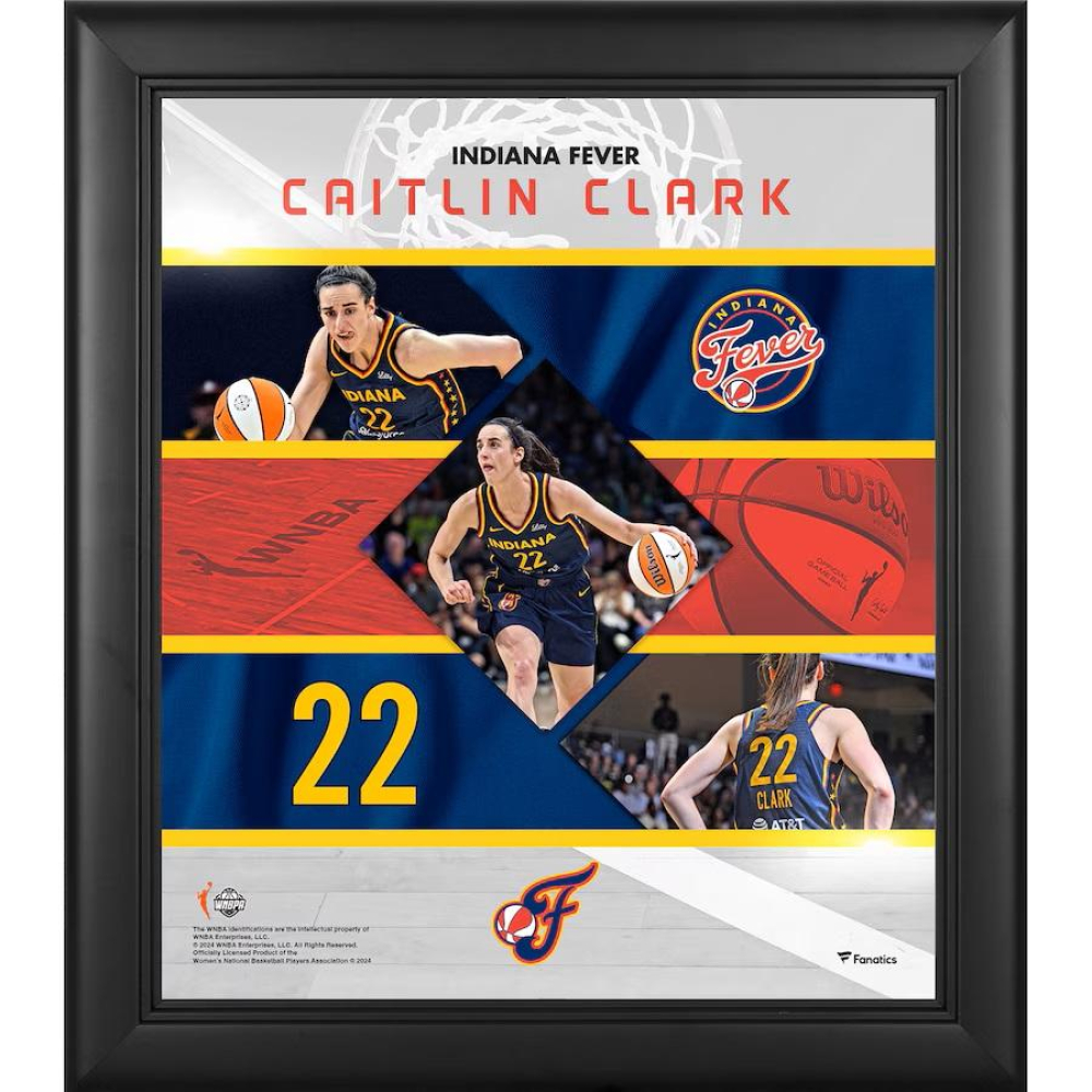 Caitlin Clark Fever Custom Framed Photo | Pristine Auction