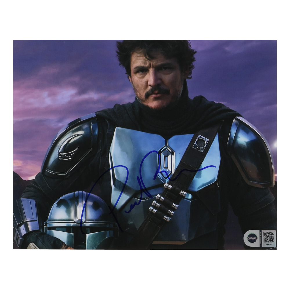 Pedro Pascal Signed "The Mandalorian" 8x10 Photo (SWAU) | Pristine Auction