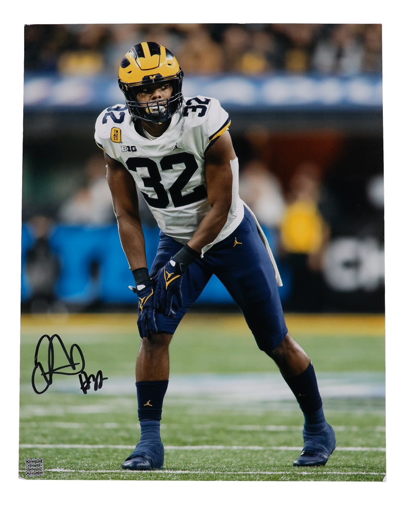 Jaylen Harrell Signed "Michigan Wolverines" 16x20 Photo (Playball Ink ...