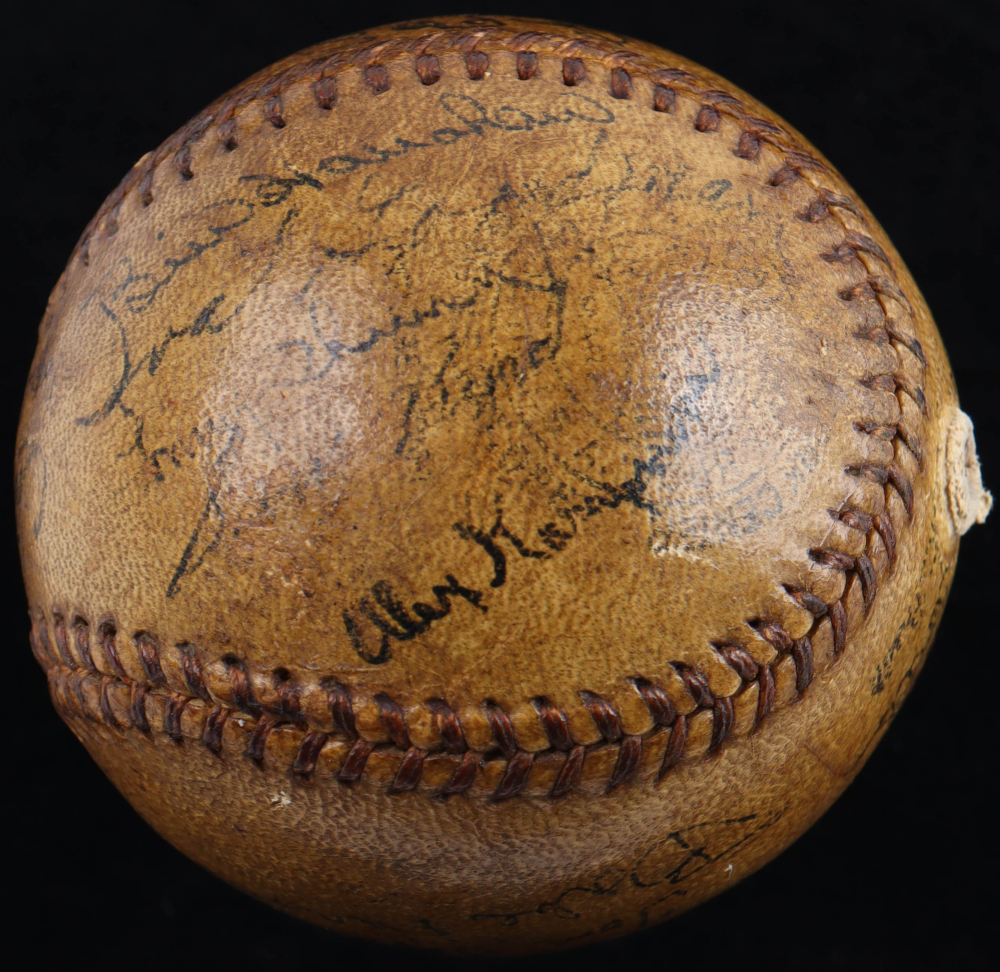 1936 Reds Baseball Team-Signed by (20) with Kiki Cuyler, Ernie Lombardi ...