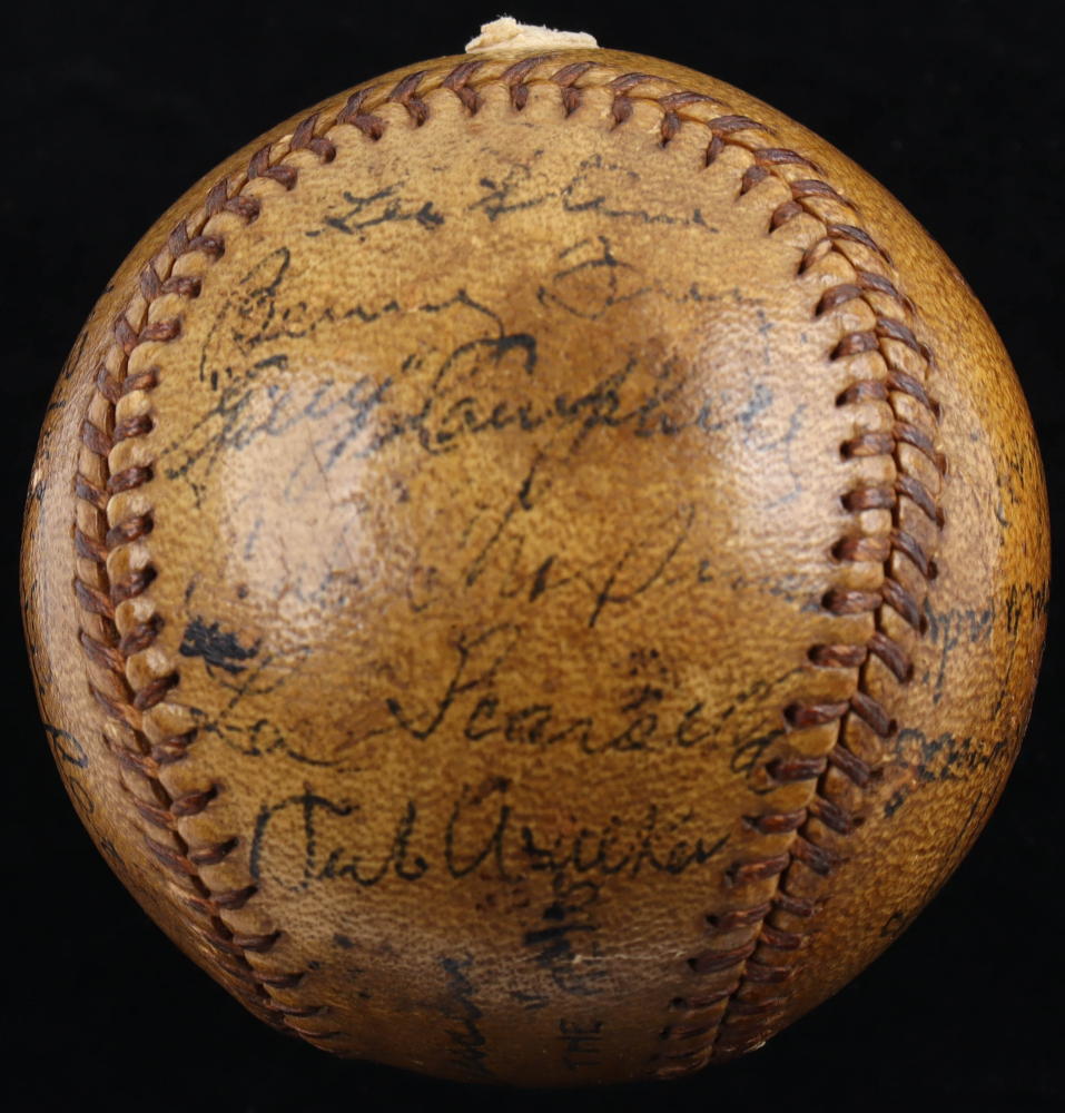 1936 Reds Baseball Team-Signed by (20) with Kiki Cuyler, Ernie Lombardi ...