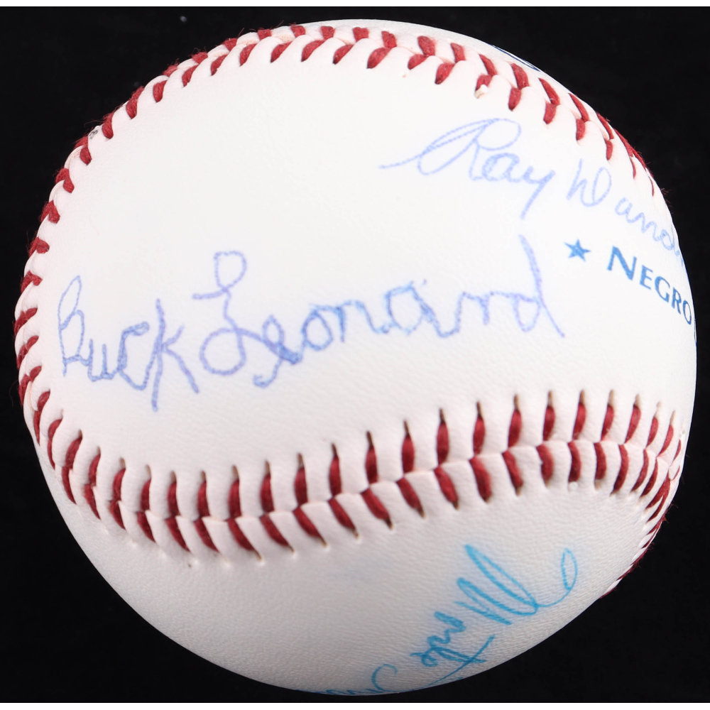 Negro League Legends Baseball Signed by (6) with "Wild Bill" Wright ...