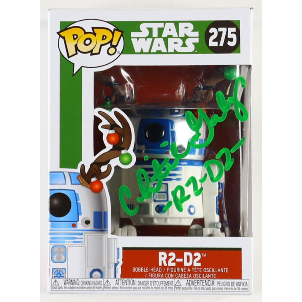 Christine Galey Signed "Star Wars" #275 R2-D2 Funko Pop! Bobble Head ...