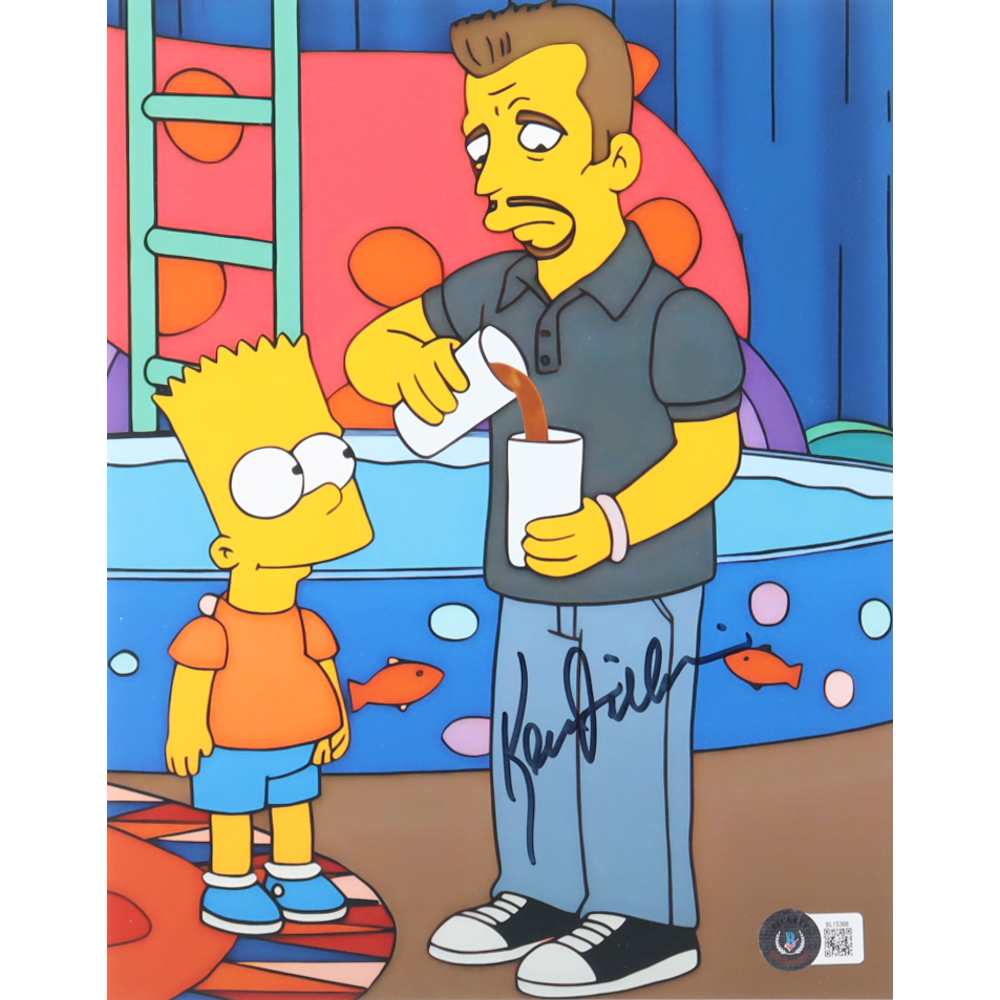 Kevin Dillon Signed "The Simpsons" 8x10 Photo (Beckett) | Pristine Auction