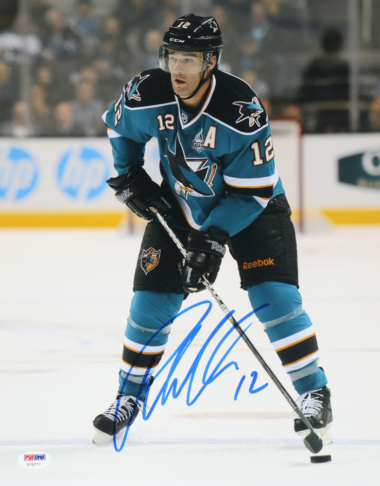 Patrick Marleau Signed Sharks 11x14 Photo (PSA) | Pristine Auction