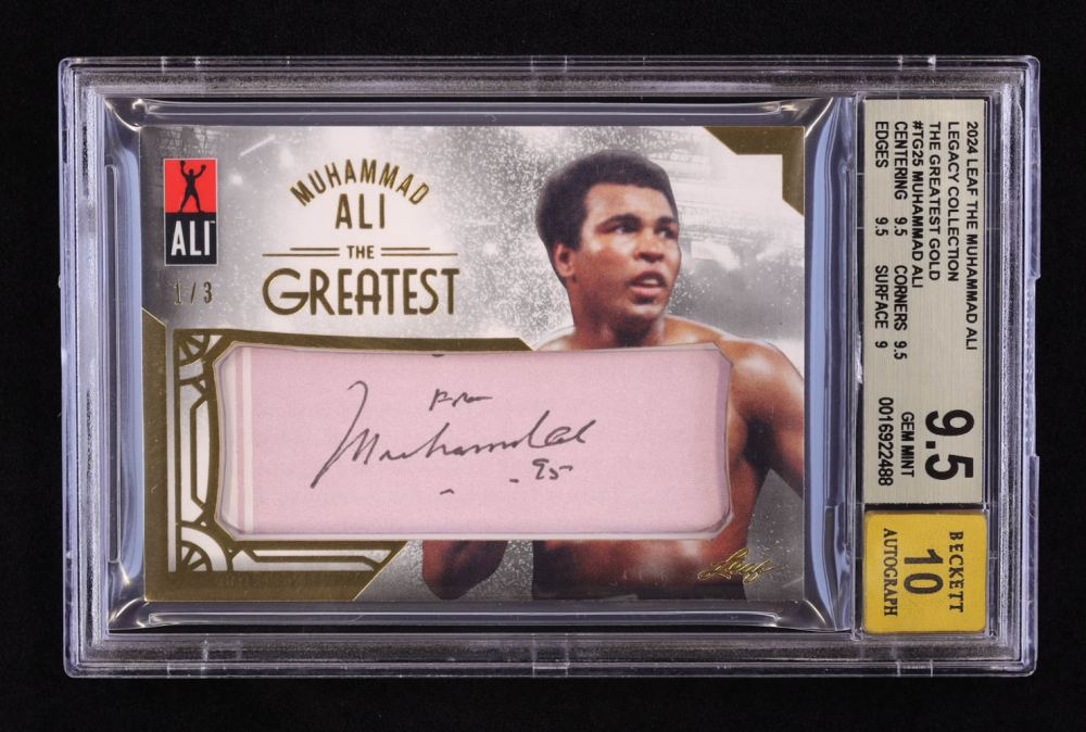 Muhammad Ali 2024 Leaf The Muhammad Ali Legacy Collection The Greatest ...