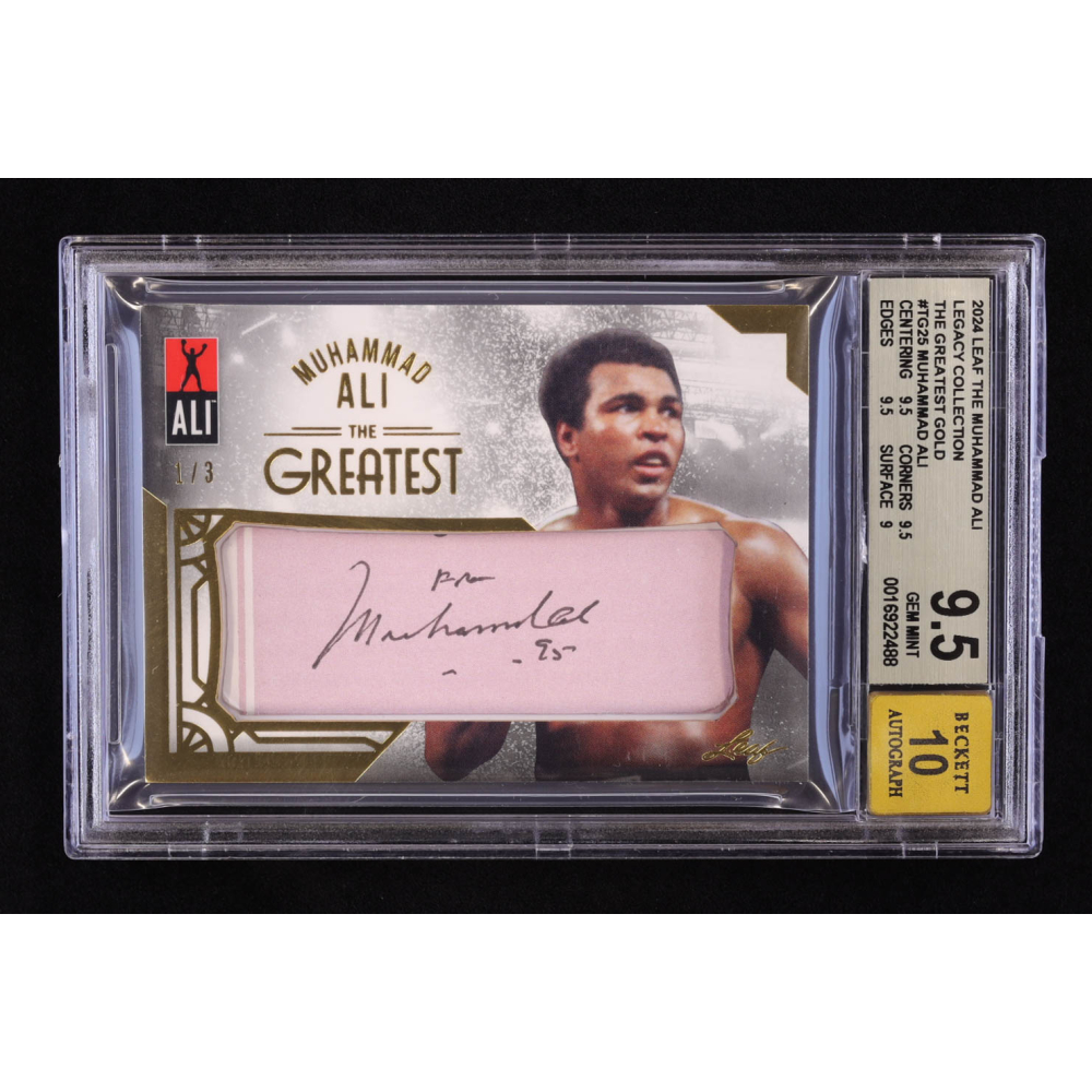 Muhammad Ali 2024 Leaf The Muhammad Ali Legacy Collection The Greatest ...