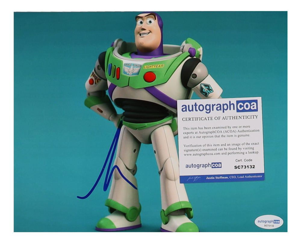 Tim Allen Signed "Toy Story" 8x10 Photo (AutographCOA) | Pristine Auction