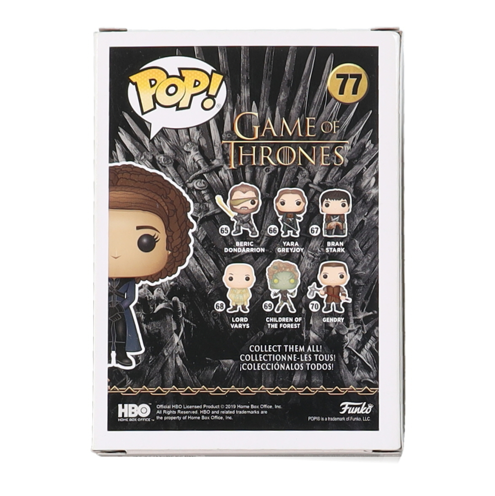 Nathalie Emmanuel Signed Game of Thrones 77 Missandei Funko Pop Vinyl Figure PSA Pristine Auction