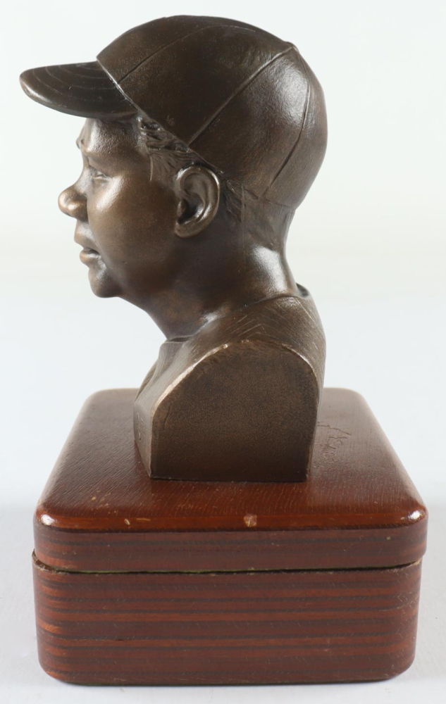 Babe Ruth Yankees Bust Statue Box With Wood Base | Pristine Auction