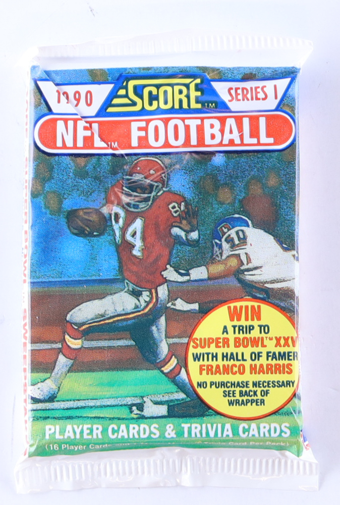 1990 Score Series 1 Football Wax Box of (36) Packs | Pristine Auction