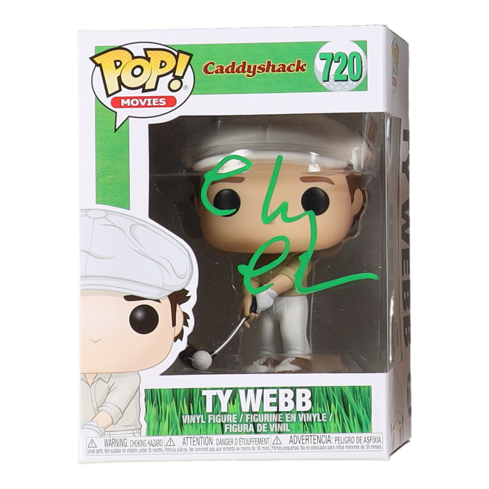 Chevy Chase Signed "Caddyshack" #720 Ty Webb Funko Pop! Vinyl Figure ...